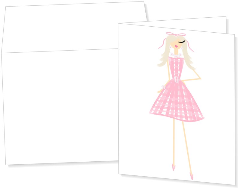 Barbie Greeting Card - Etsy