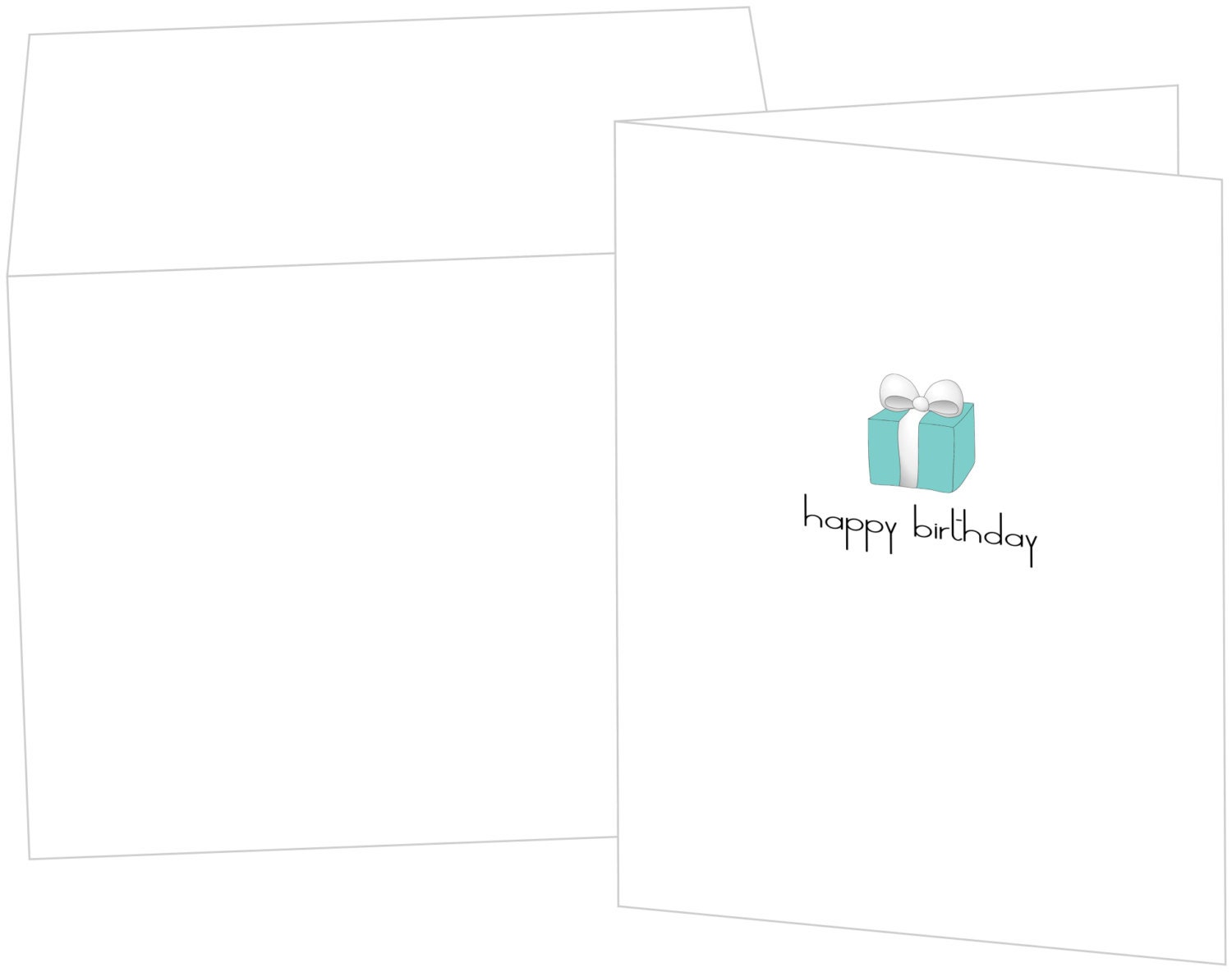 Birthday Gift Greeting Card - Etsy