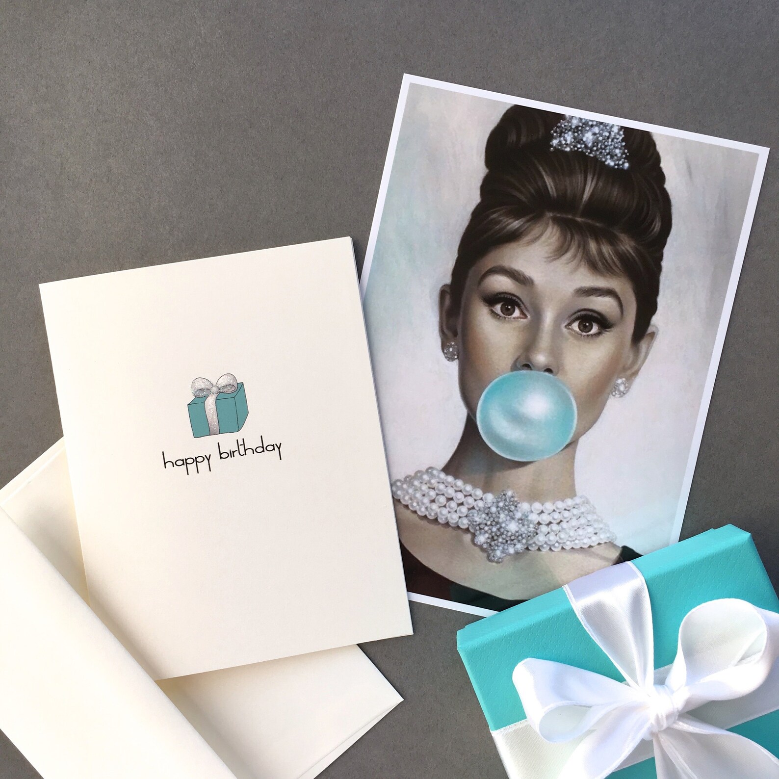 Birthday Gift Greeting Card - Etsy
