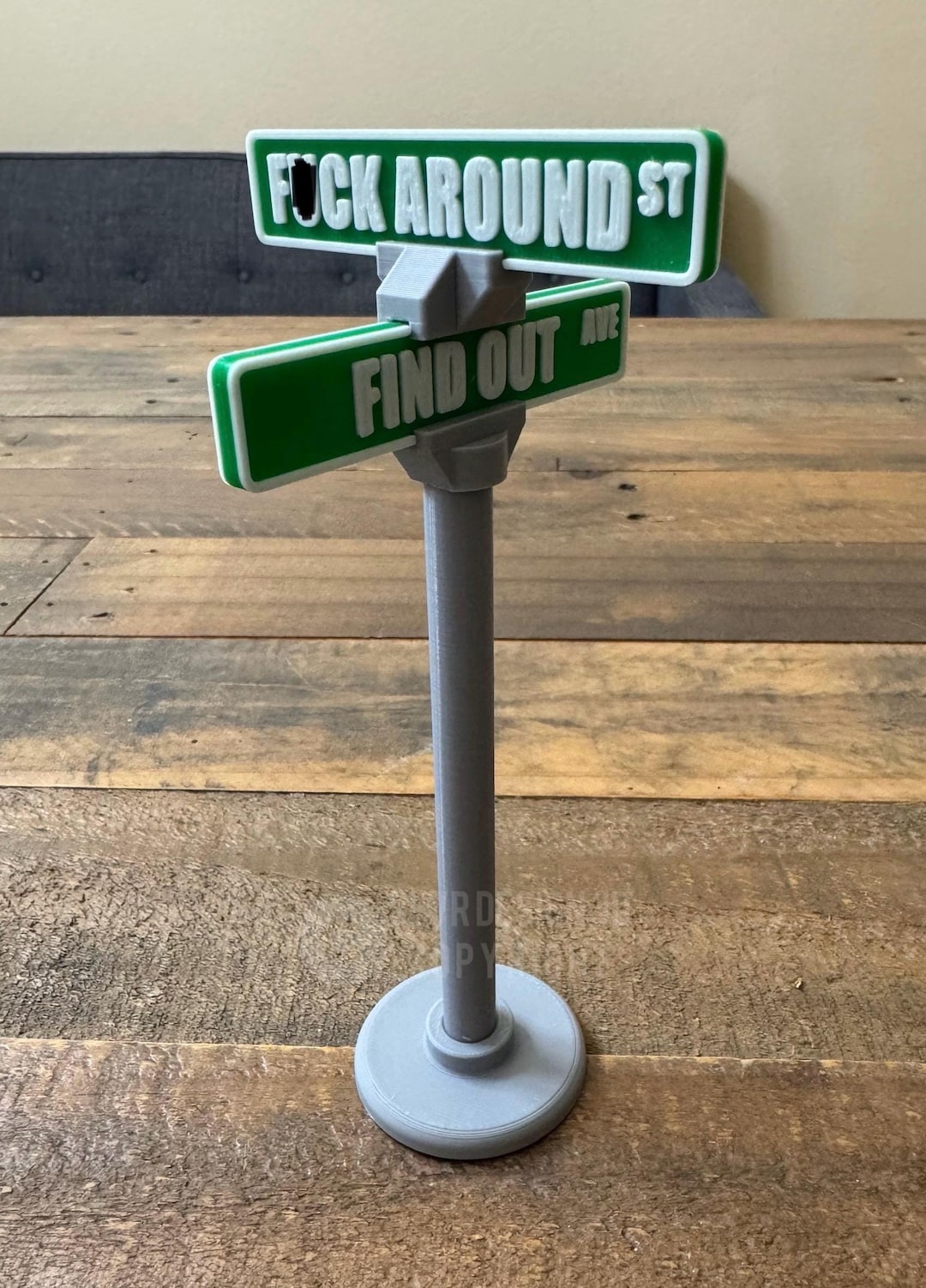 FAFO Novelty Desk Sign: 3D Printed Gag Gift - Etsy