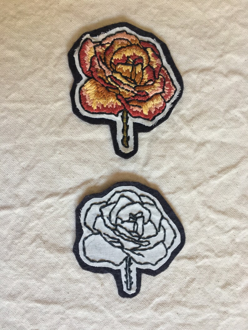 Rose Patch - Etsy