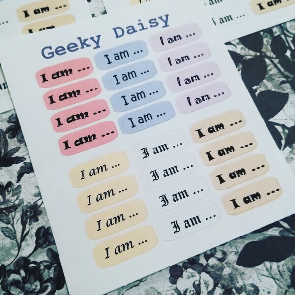 Journal Prompts Stickers - Etsy