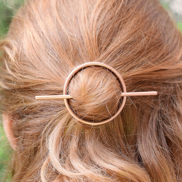 Copper Hair Clip - Etsy