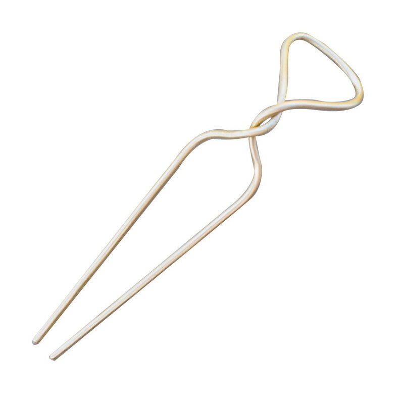 Loop Brass Hair Pin - Etsy