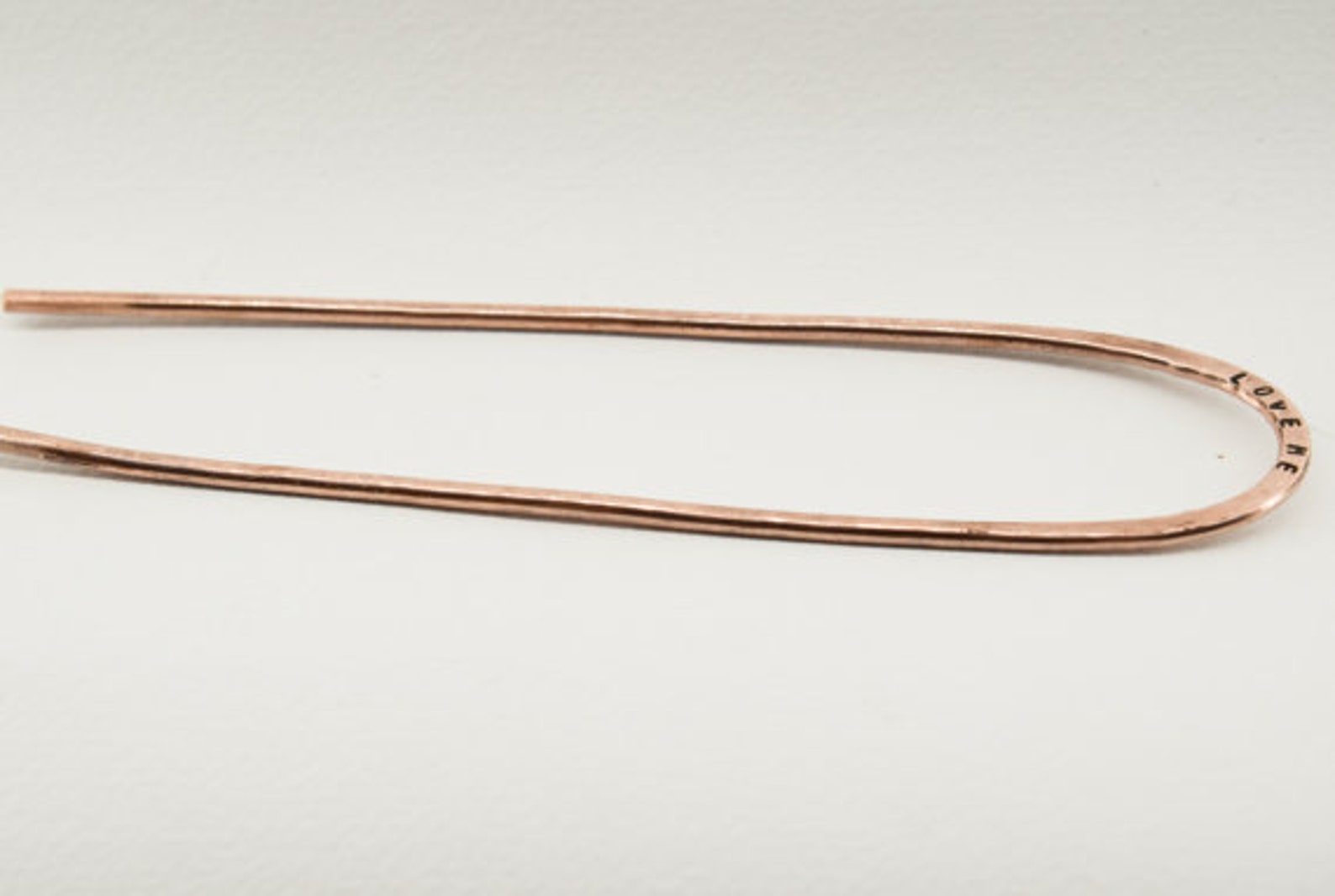 Personalized Copper Hair Pin - Etsy