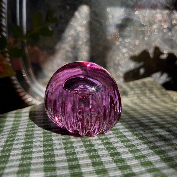 Purple Paperweight - Etsy