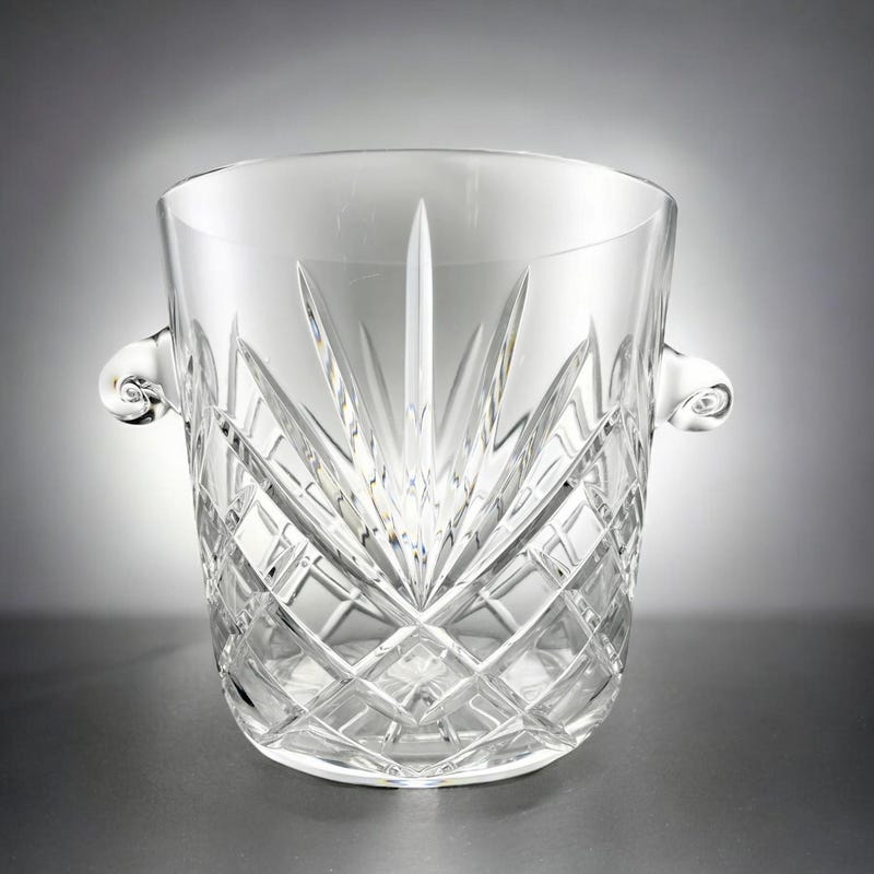 Crystal Ice Bucket - Etsy