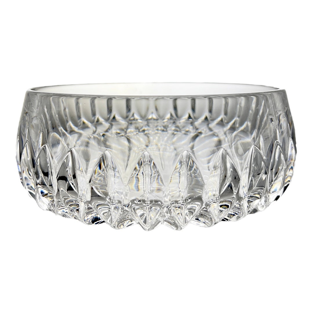 Gorham Full Lead Crystal Nachtmann Germany Althea Cut Crystal Dish Made ...