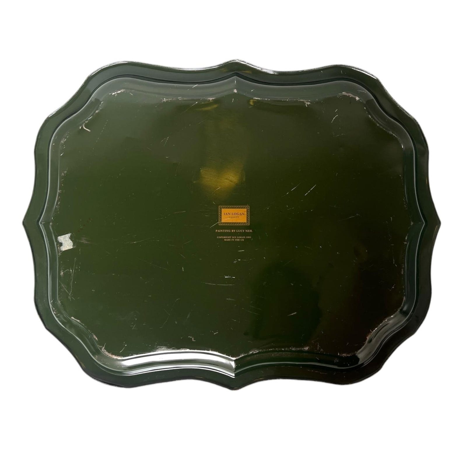 Iam Logan Toleware 1993 Serving Tray, Painting by Lucy Neil ...