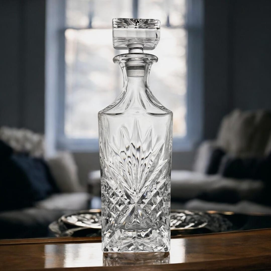 Whiskey Decanter & Original Square Stopper, Dublin by GODINGER W ...