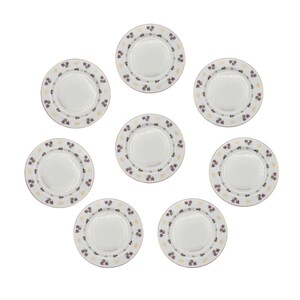 Noritake Avalon Pattern Porcelain Dinner Plate Set of 8 - Width: 10 ...