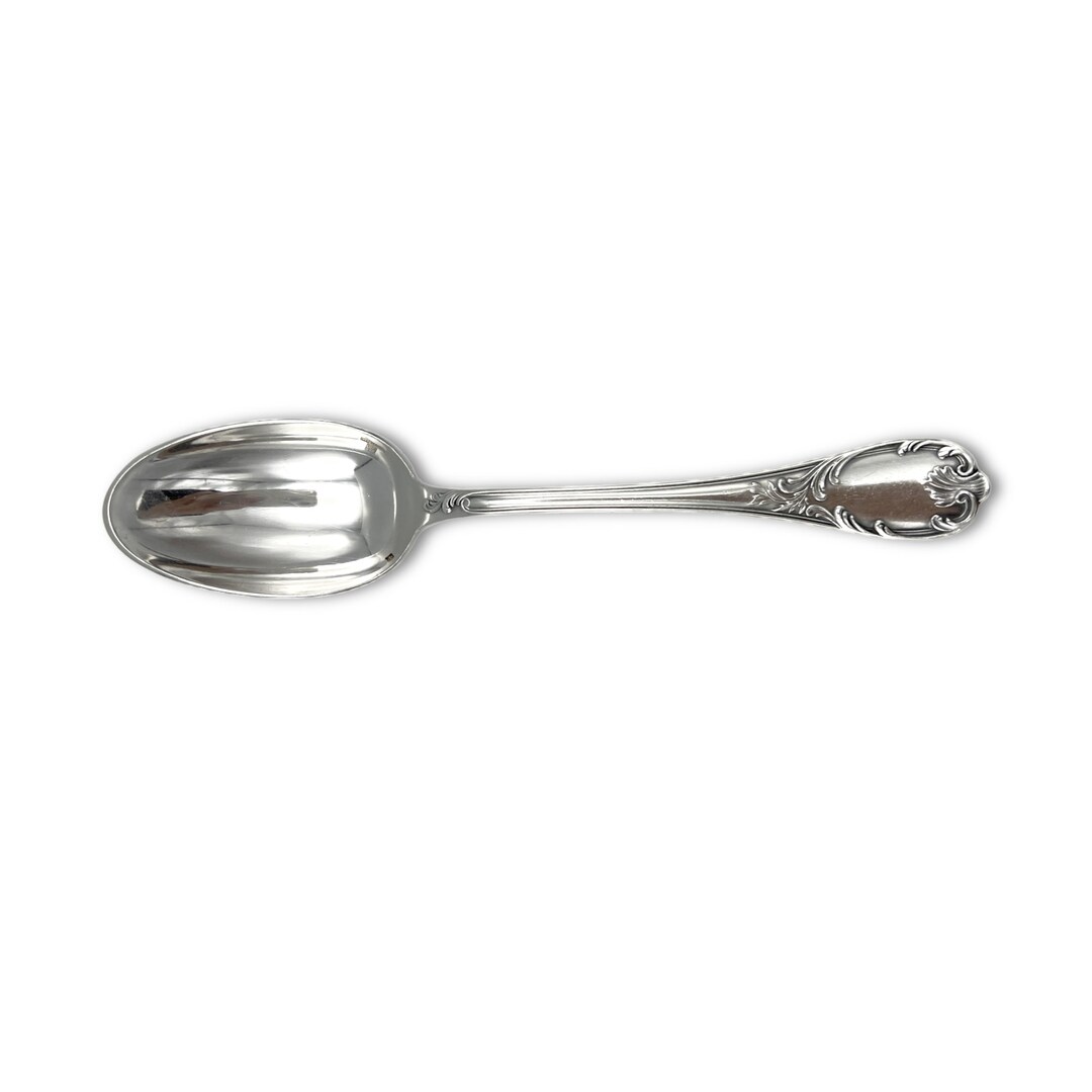 Christofle Marly Pattern Silver Table Spoon serving Spoon 8 1/8 LARGE ...