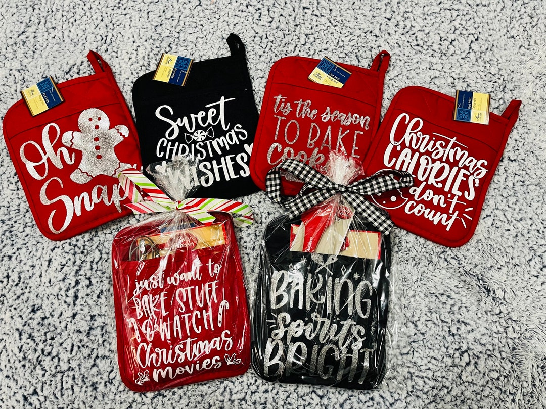 Christmas Cookie Potholder Set , Christmas Cookies , Christmas ...