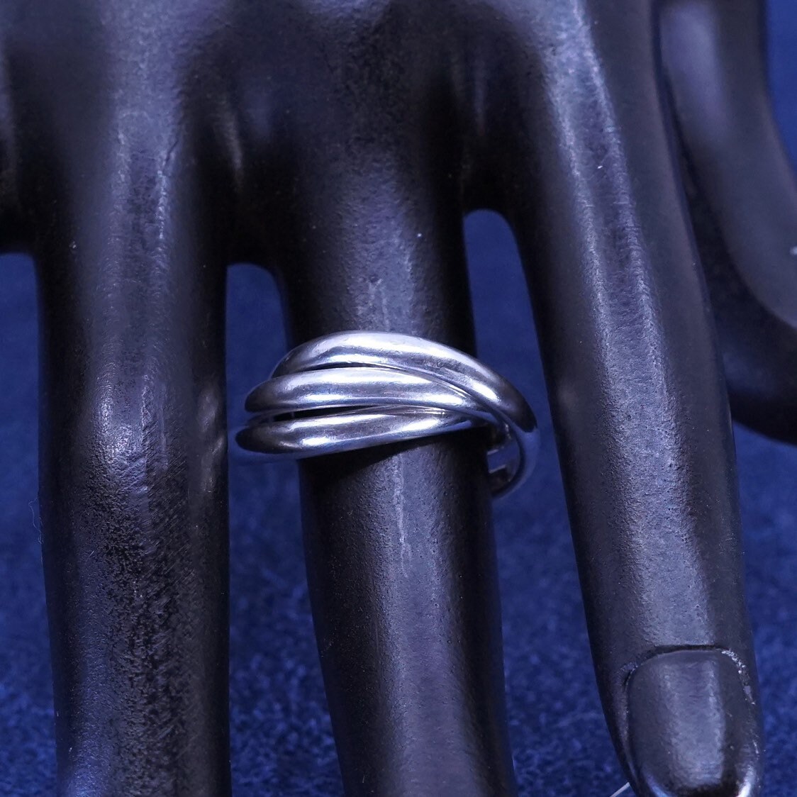 Size 6.25 Vintage 510522 Sterling Silver Handmade Ring - Etsy