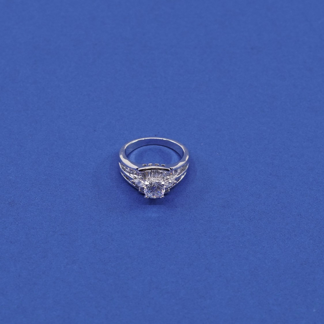 Size 7.25 vintage 510545 Sterling silver ring solid 925 | Etsy