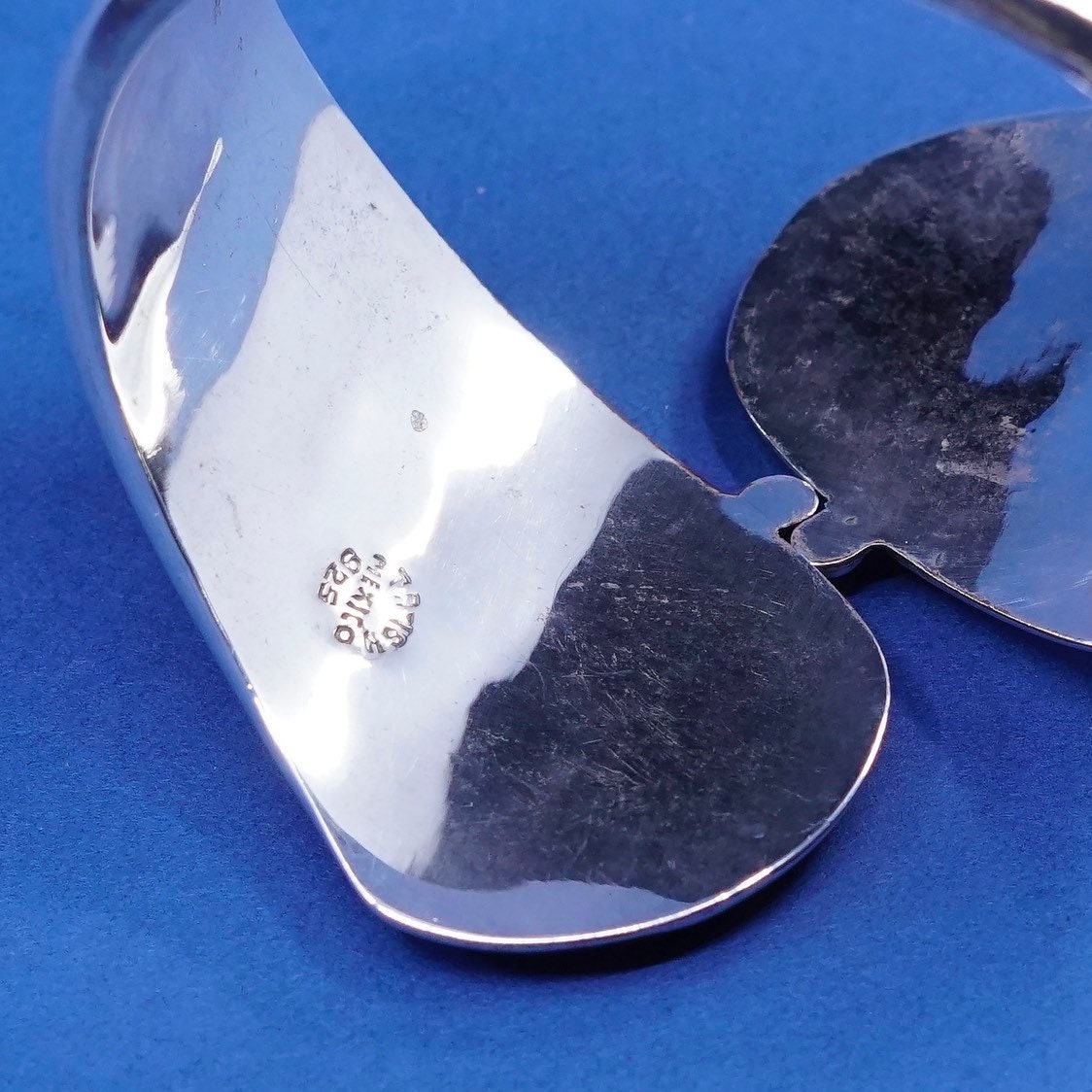 7 Vintage 560067 Sterling Silver Handmade Bracelet - Etsy