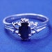 Size 7.25 Vintage Sterling 925 Silver Handmade Ring With - Etsy