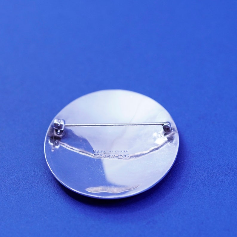 Vintage Siam Sterling Silver Handmade Pin 925 India Goddess - Etsy