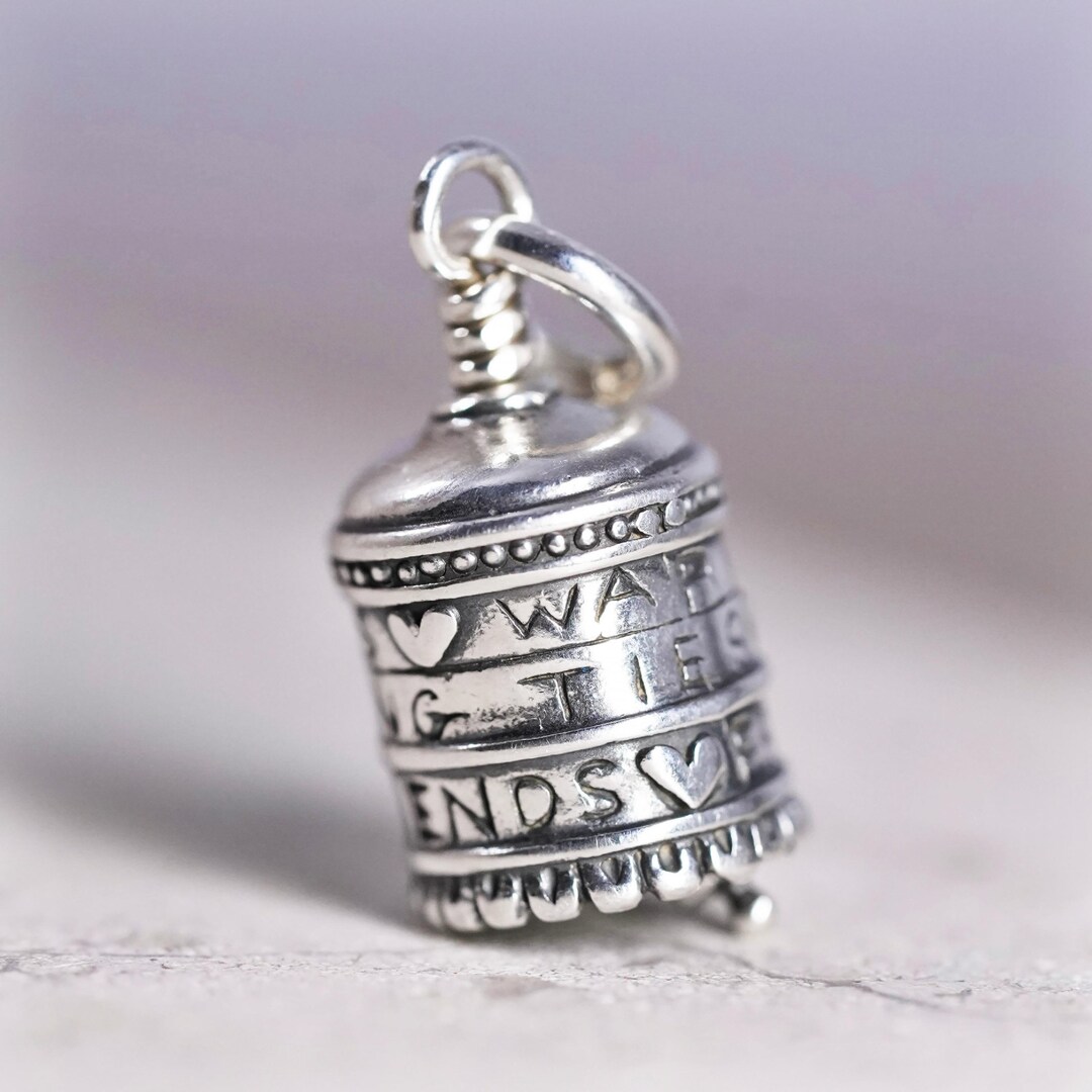 Vintage Sterling Silver Handmade Chime, Bell, Ring, 925 Harmony Ball ...
