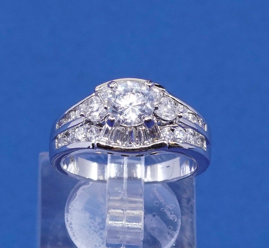 Size 7.25 Vintage 510545 Sterling Silver Ring Solid 925 - Etsy