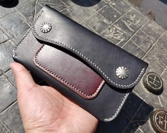 Biker Wallet Template - Etsy