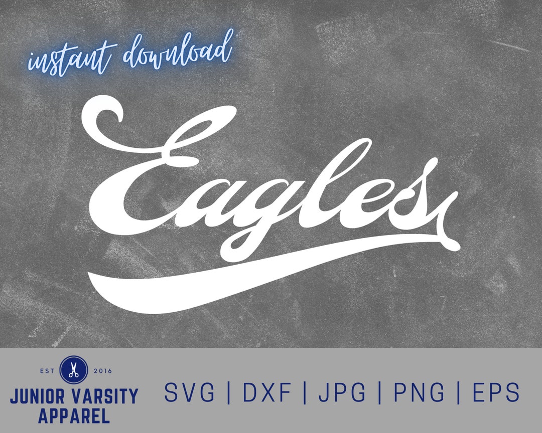 Eagles Svg, Mascot, School Spirit Svg, Team Spirit Svg, Cut File ...