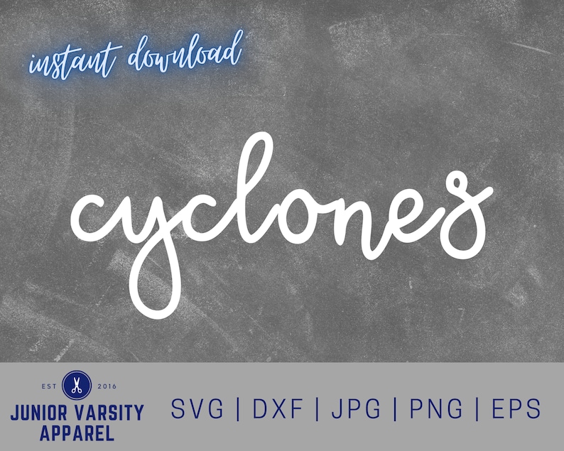 Cyclones Svg, Mascot, School Spirit Svg, Team Spirit Svg, Cut File ...