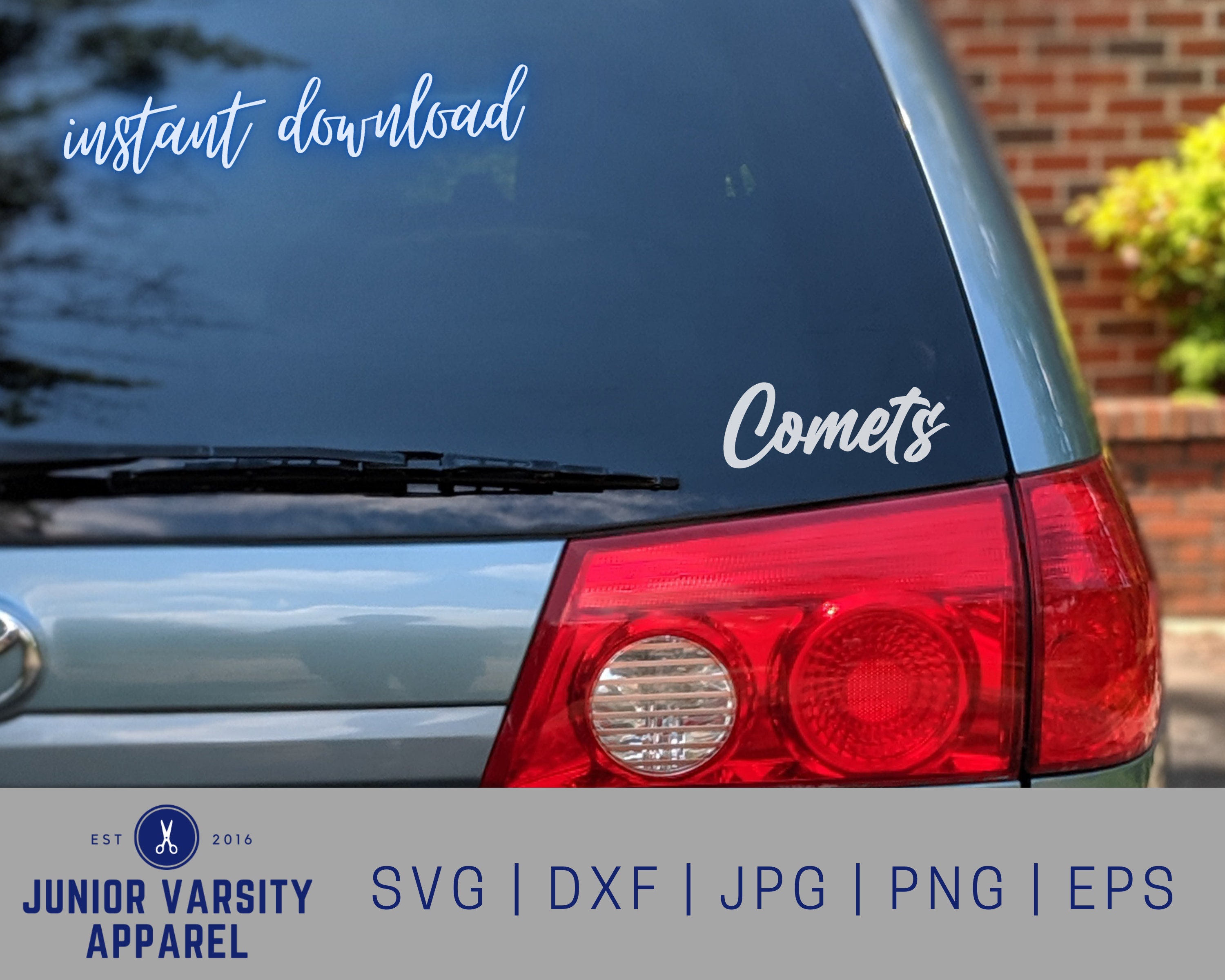 Comets SVG, Cut File, Digital File, Pdf, Eps, Dxf, Comets Mascot ...