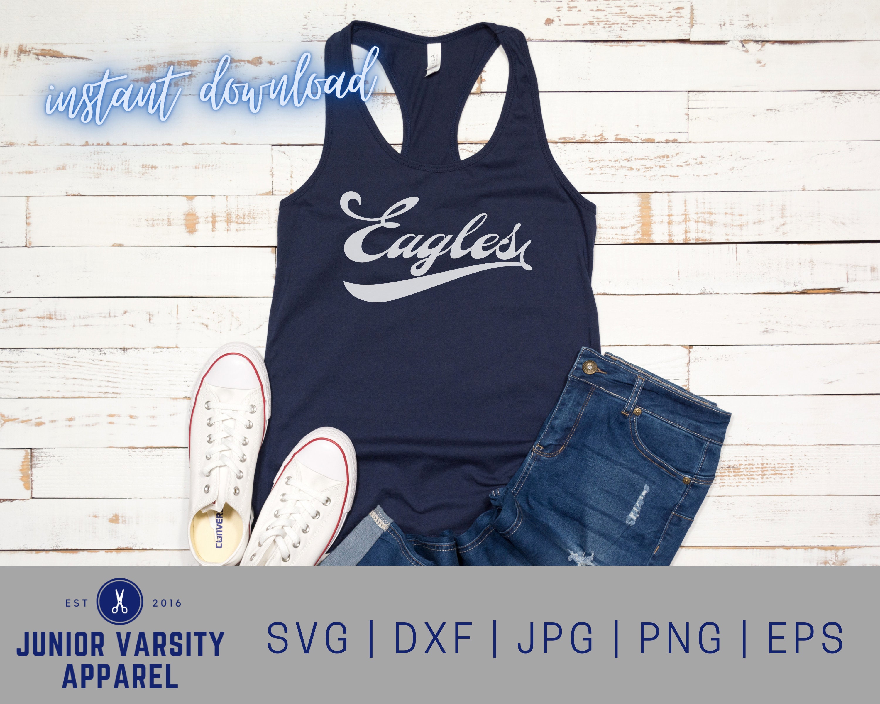 Eagles Svg Mascot School Spirit Svg Team Spirit Svg Cut - Etsy