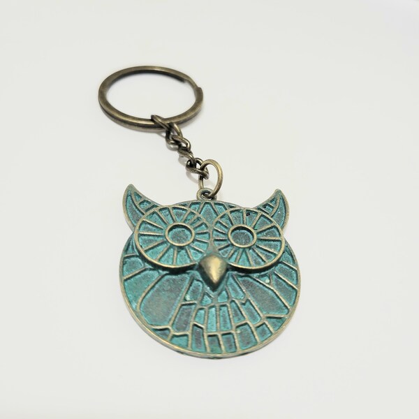 Owl Keychain - Etsy
