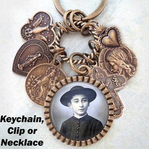 Blessed Rolando Maria Rivi Keychain, Clip or Necklace, Patron Saint ...