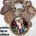 St. Amelia Necklace, Keychain or Clip, Patron Saint, Confirmation Gift ...