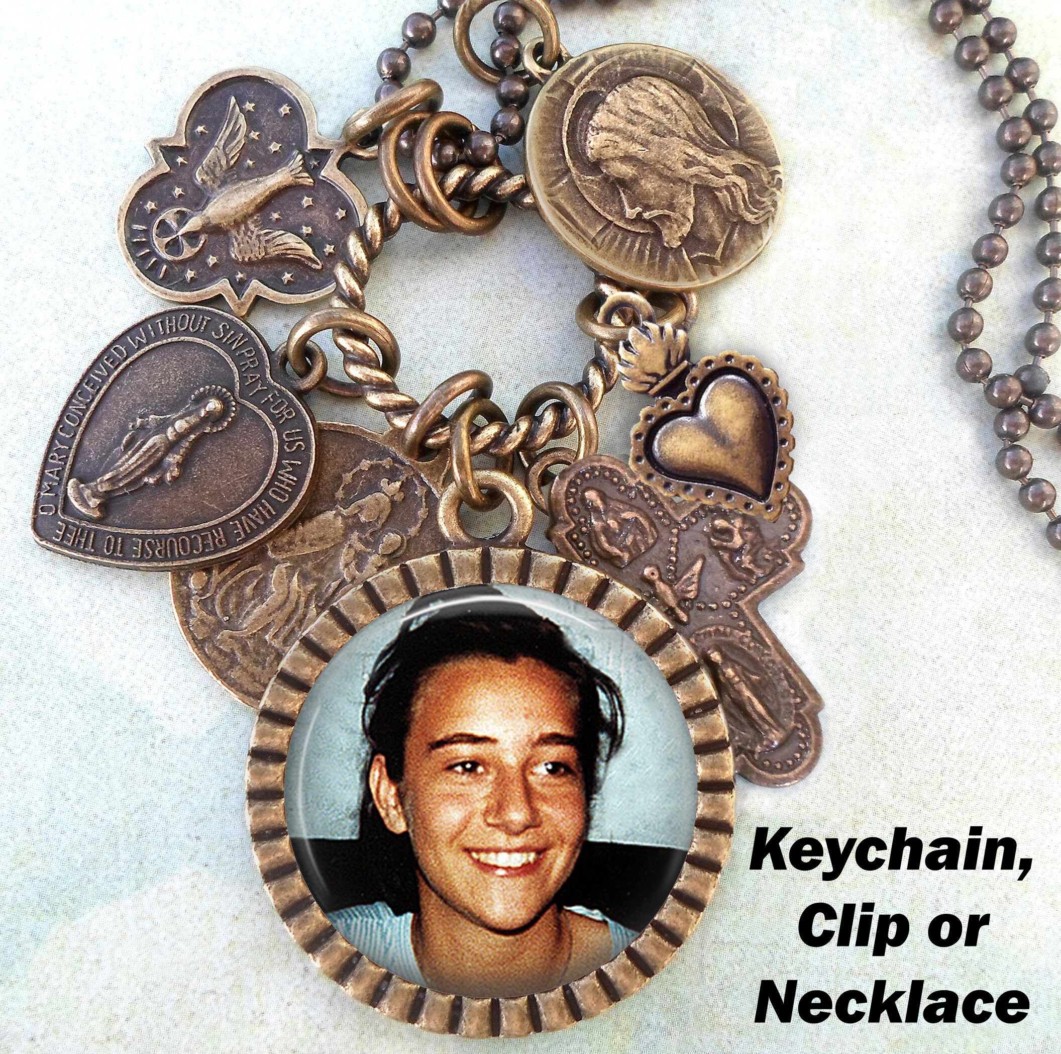 Blessed Chiara Luce Badano Clip, Keychain or Necklace, Patron Saint of ...