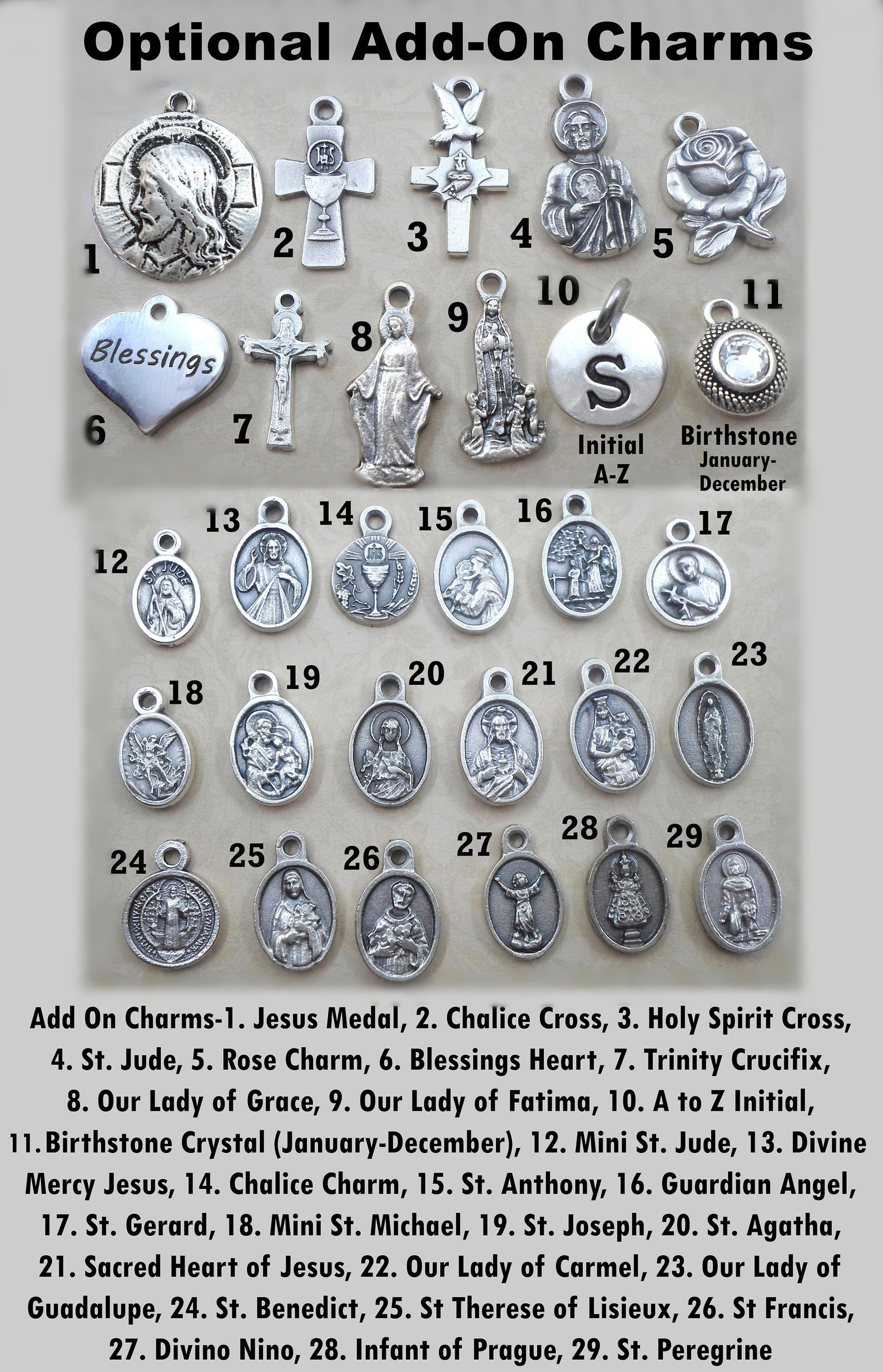 Saint Philomena Bangle Bracelet, St. Philomena, Patron Saint of Babies ...