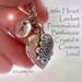 Little Heart Locket July Birthday Personalized With Birthstone and ...