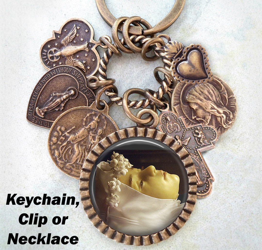 Blessed Imelda Lambertini Necklace, Keychain or Clip, Patron Saint ...