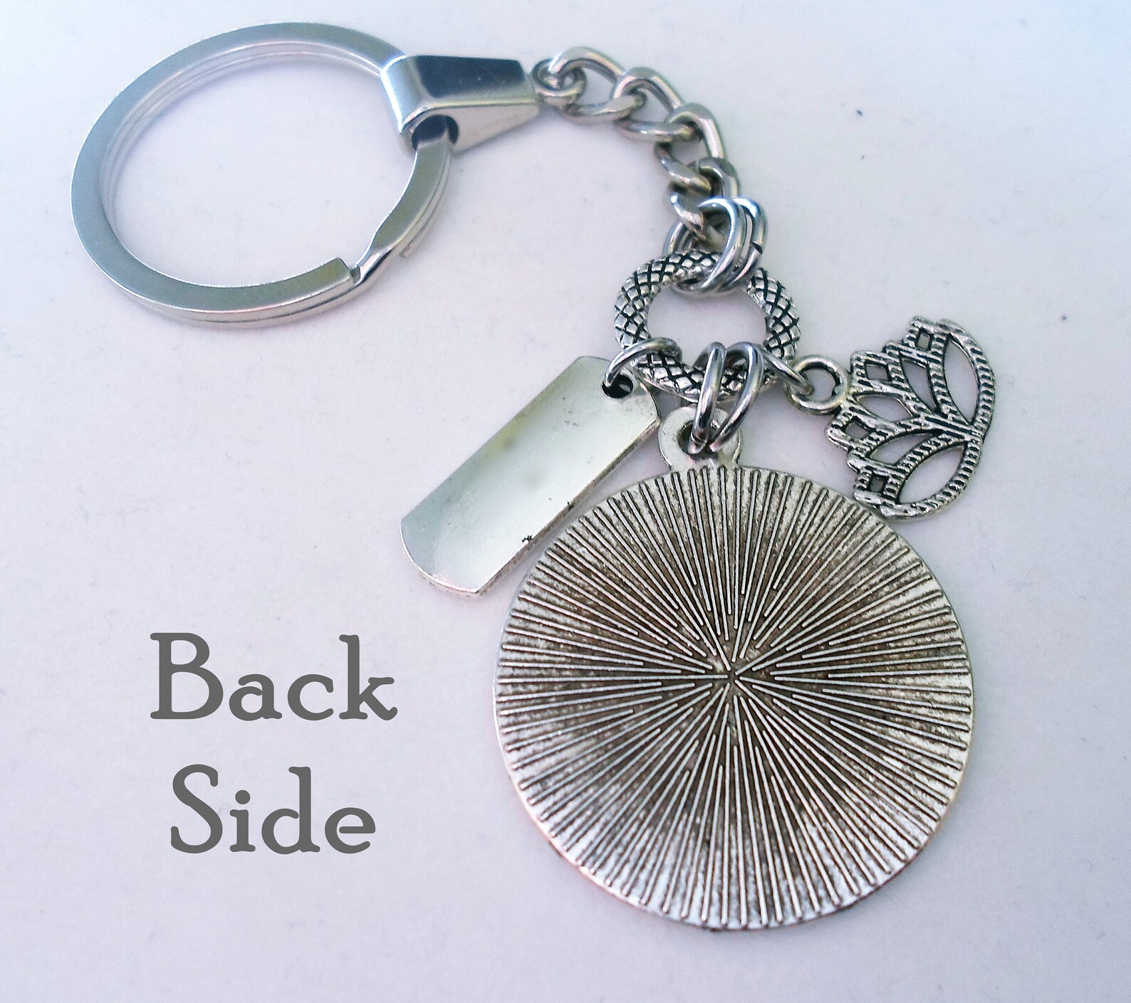 Lord Shiva Keychain or Zipper Pull With Lotus Flower and - Etsy