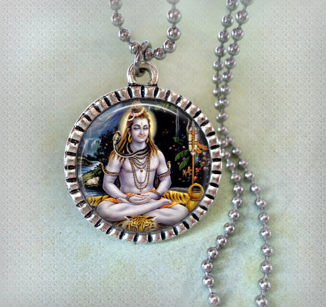 Shiva Necklace, Mahadeva, Lord of Meditation, Yoga, Arts and Time ...