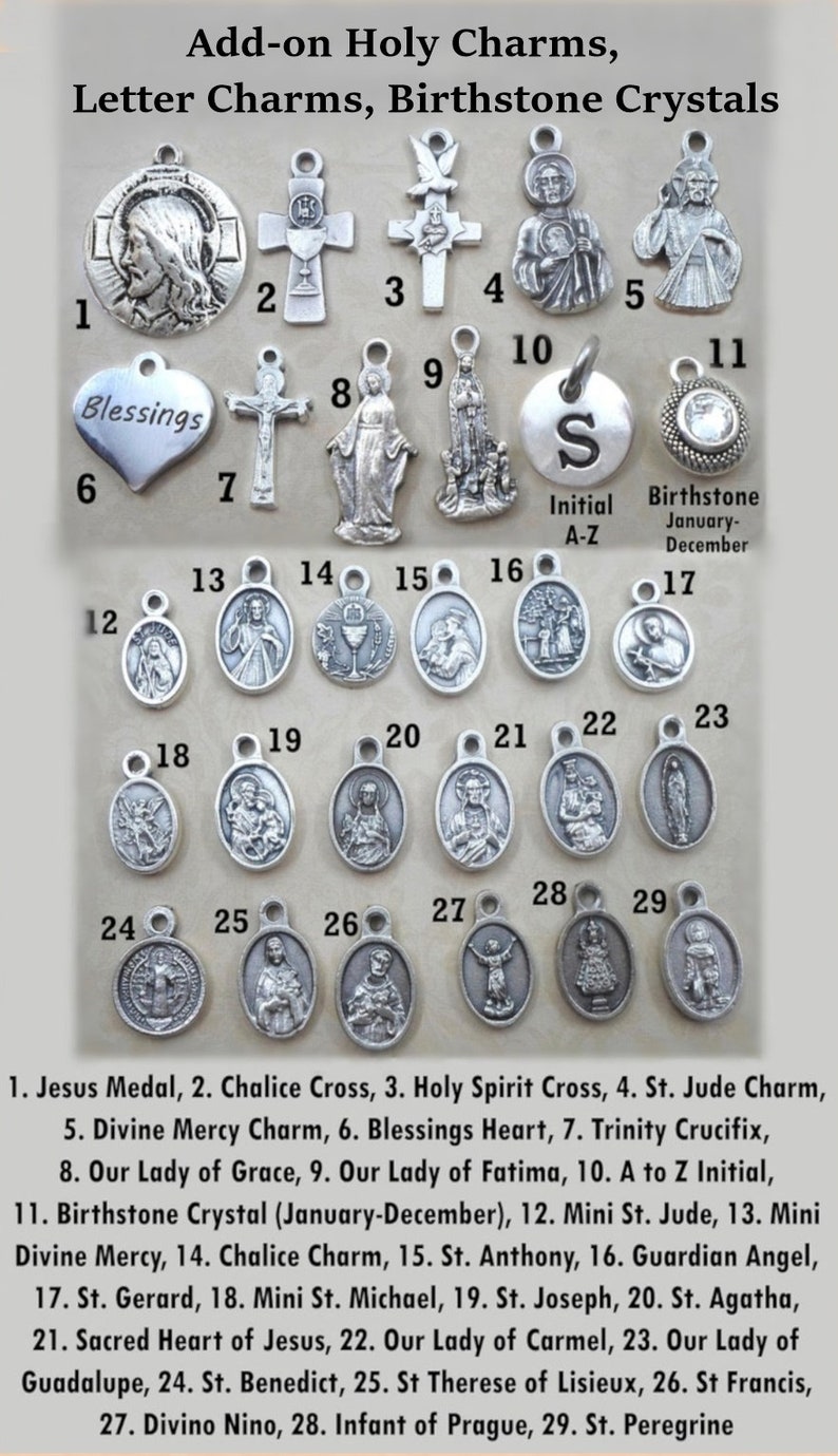 Saint Teresa of Calcutta Necklace, Clip or Keychain, Mother Teresa ...