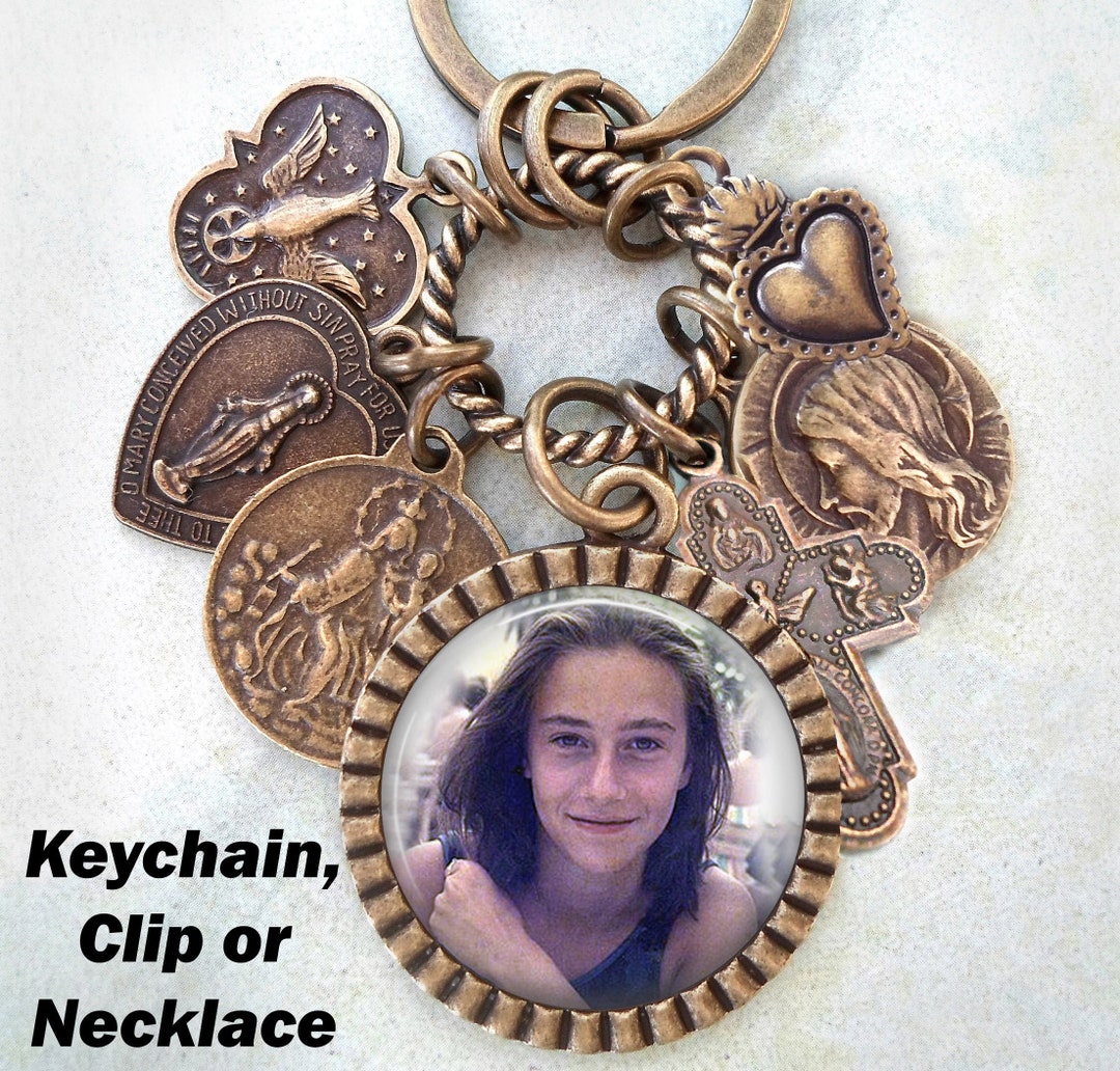 Blessed Chiara Luce Badano Keychain, Clip or Necklace, Patron Saint ...