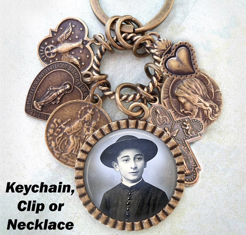 Blessed Rolando Maria Rivi Keychain Clip or Necklace Patron - Etsy