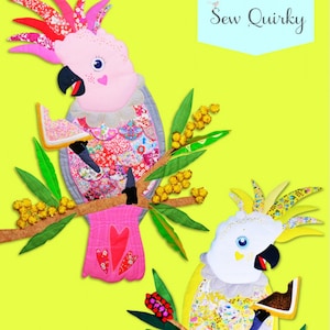 Sprinkles and Feathers Fiber Art Pattern by Mandy Murray From Sew ...