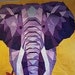 Elephant Abstractions Pattern Foundation Paper Piecing Project - Etsy