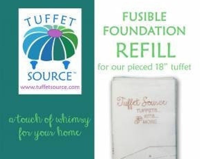 Fusible Foundation for Tuffet in a Day Refill for 18" Round Tuffet From the Tuffet Source - Etsy