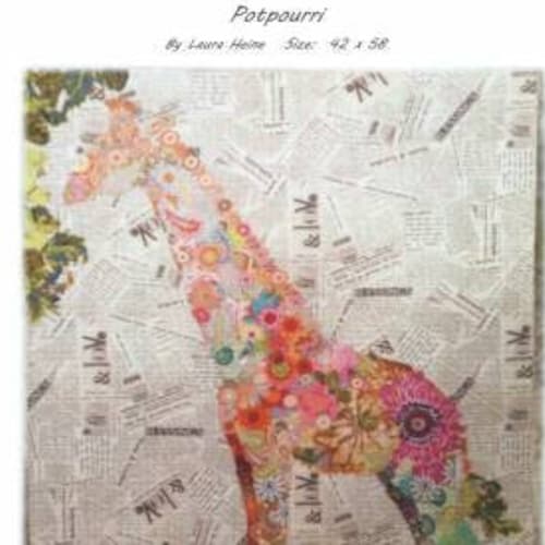 Peppermint Collage Quilt Pattern From Fiberworks by Heine - Etsy