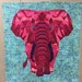 Elephant Abstractions pattern foundation paper piecing project | Etsy