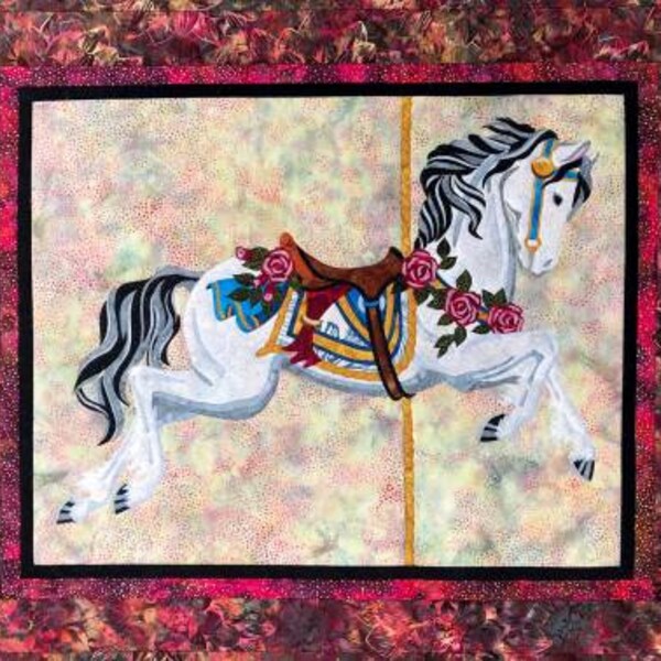 Carousel Horse Applique - Etsy