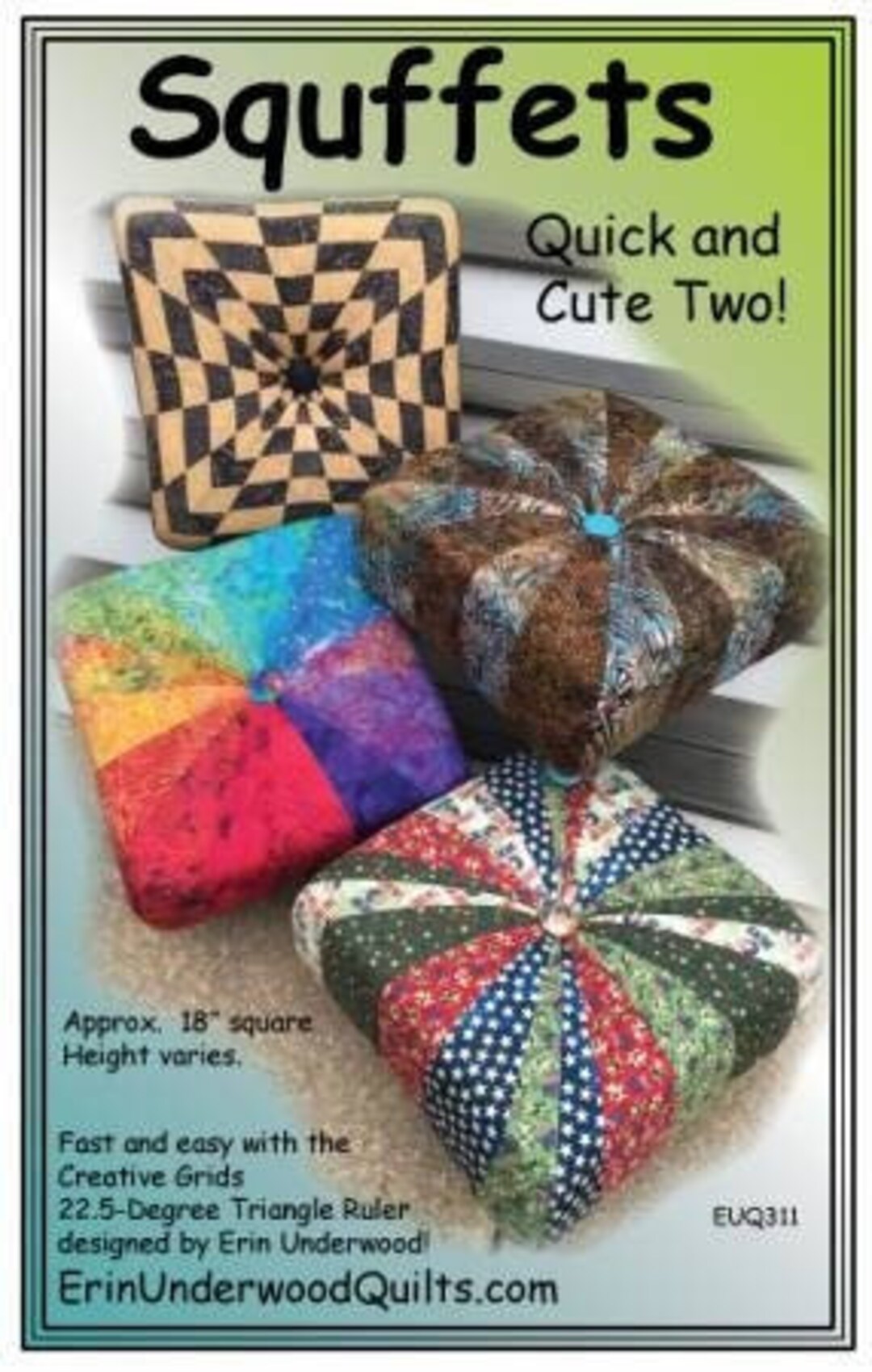Squffets Quick and Cute Two tuffet Pattern From Erin - Etsy