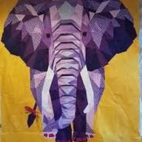 Elephant Foundation Paper Piecing Pattern - Etsy