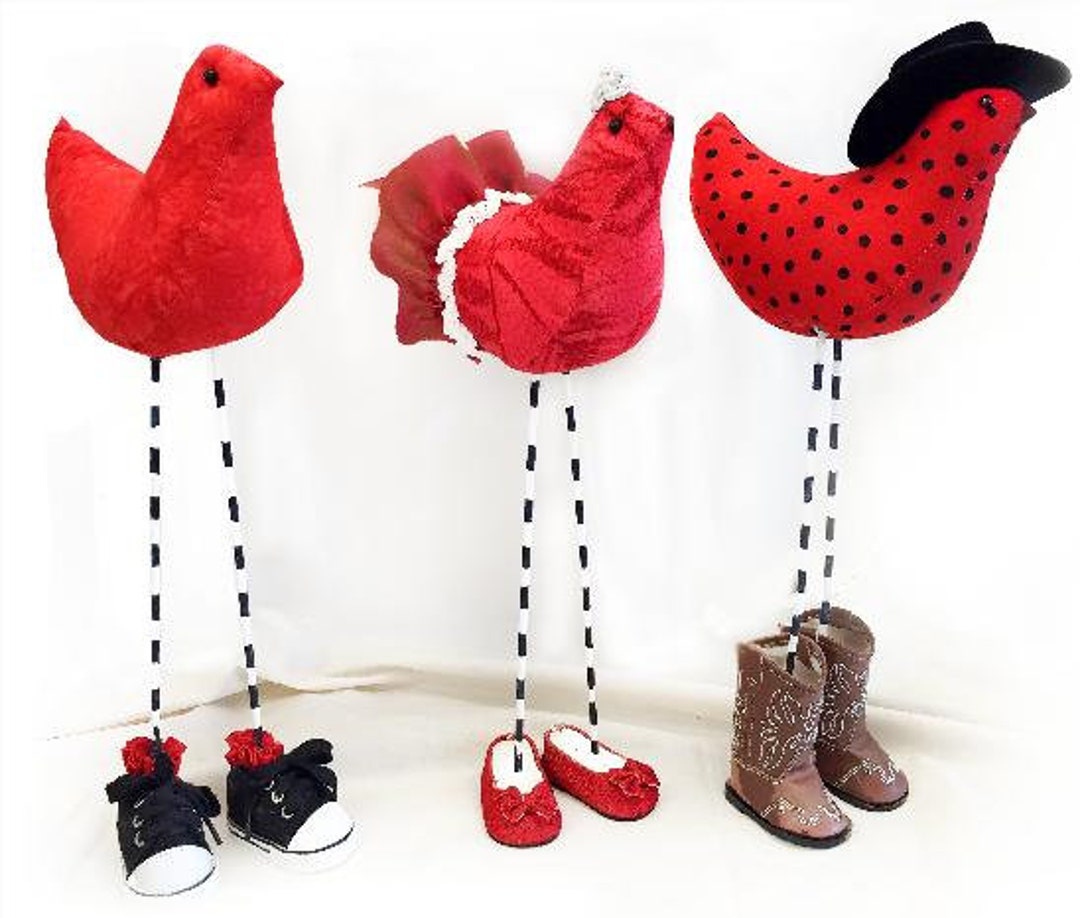 Sale Bobbin the Robin Pattern , Make Your Own DIY Bird by Row by Row - Etsy